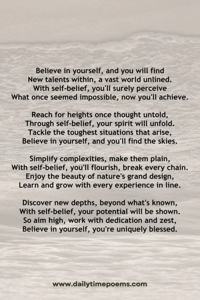 Inspirational Poems - 25 Poems about Motivation and Upliftment