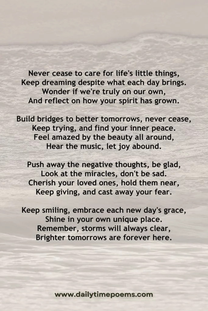 Inspirational Poems - 25 Poems about Motivation and Upliftment