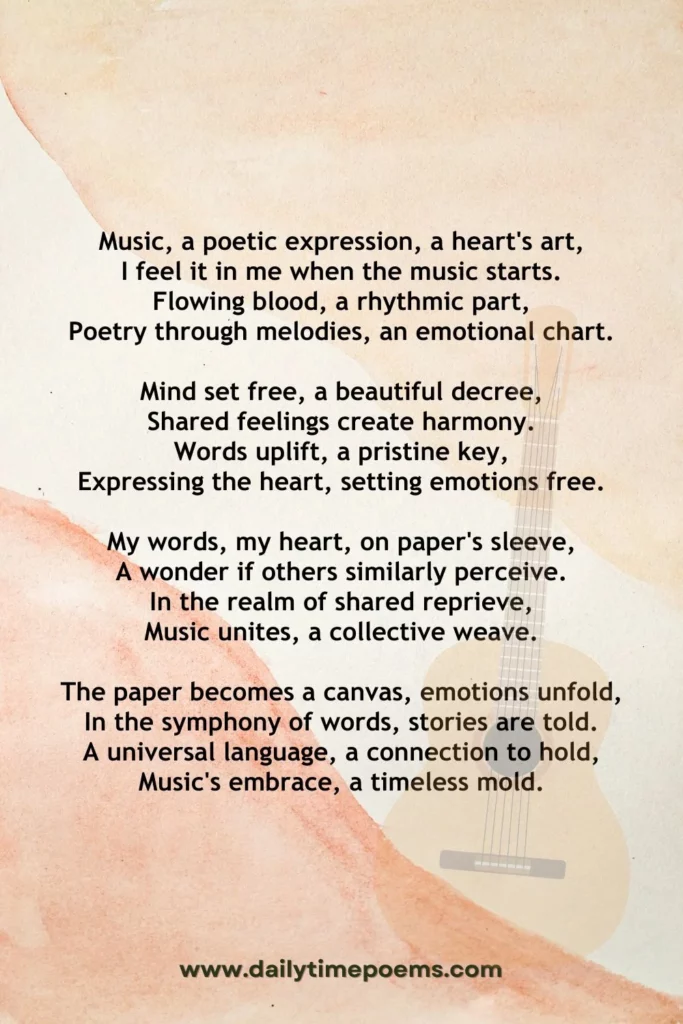 Musical Poems - 20 Poems that Will Deepen Your Love for Music