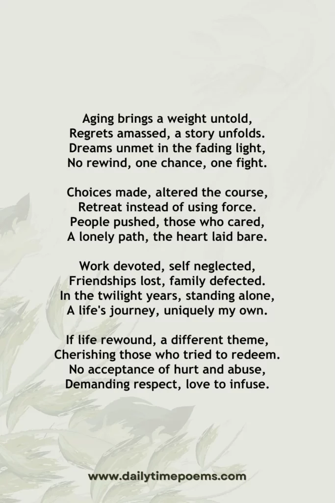 Regret Poetry - 20 Poems about Guilt and Deep Remorse