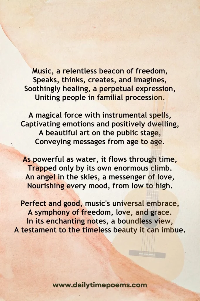 Musical Poems - 20 Poems that Will Deepen Your Love for Music