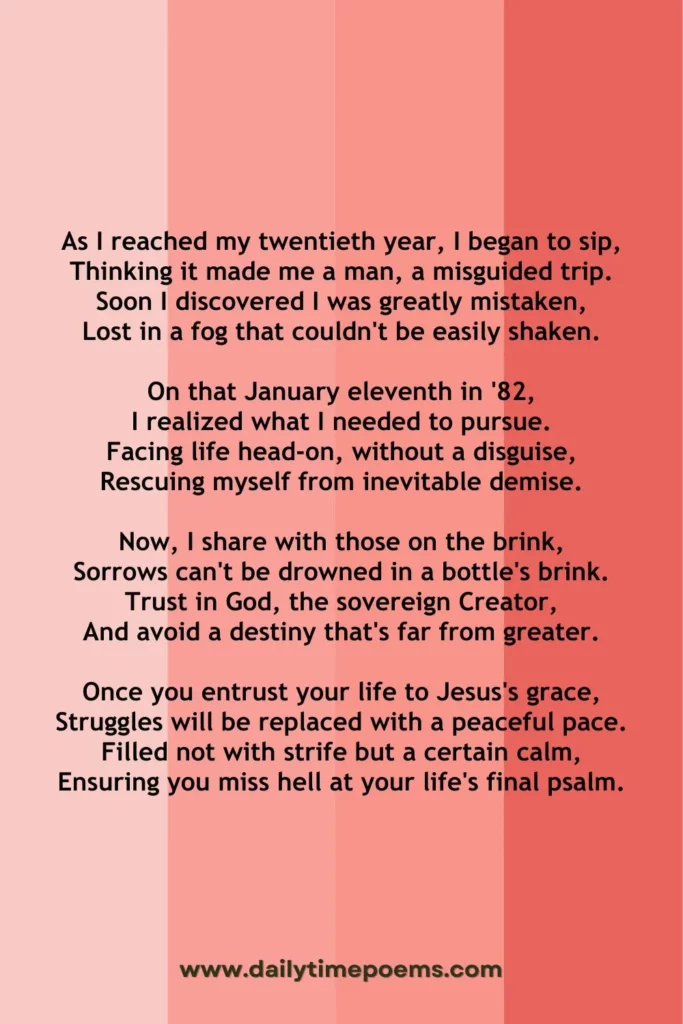 Poetry About Alcohol - 10 Poems That Will Help Your Rehabilitation