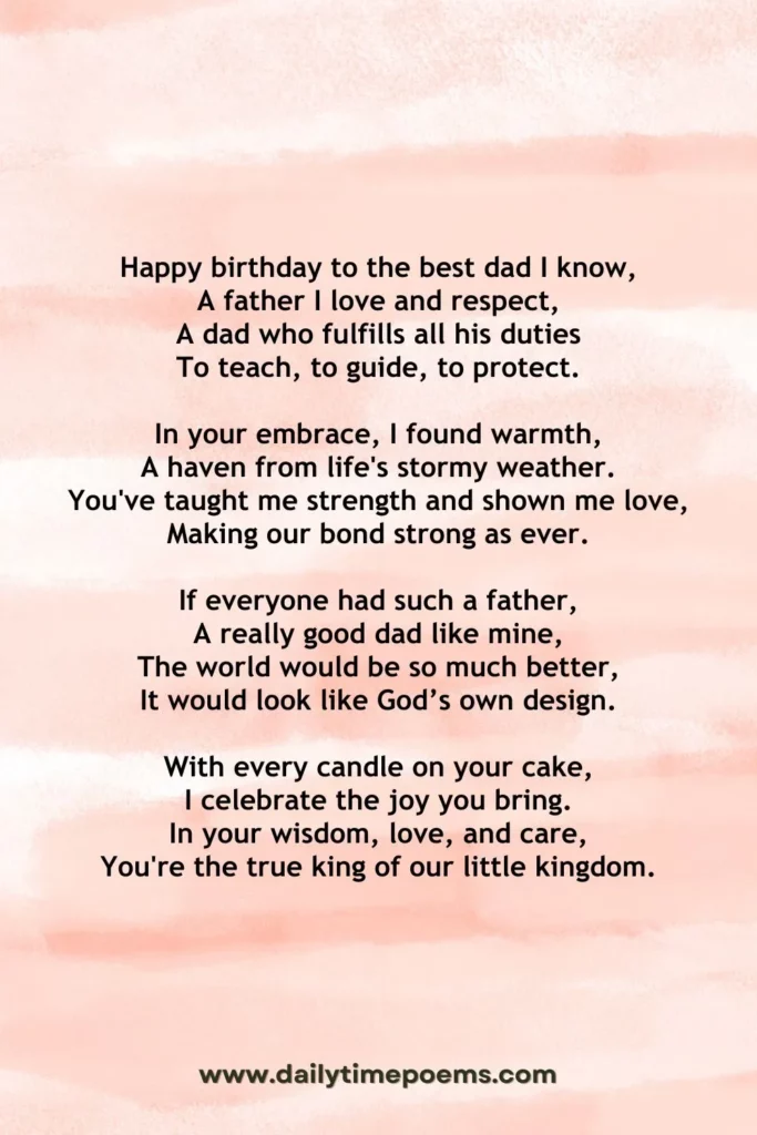Poetry for Dad's Birthday - 15 Poems to Celebrate His Special Day