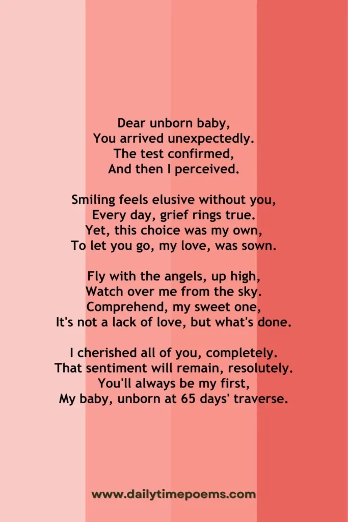 Abortion Poetry Collection - 11 Poems to Make You Understand Child Loss
