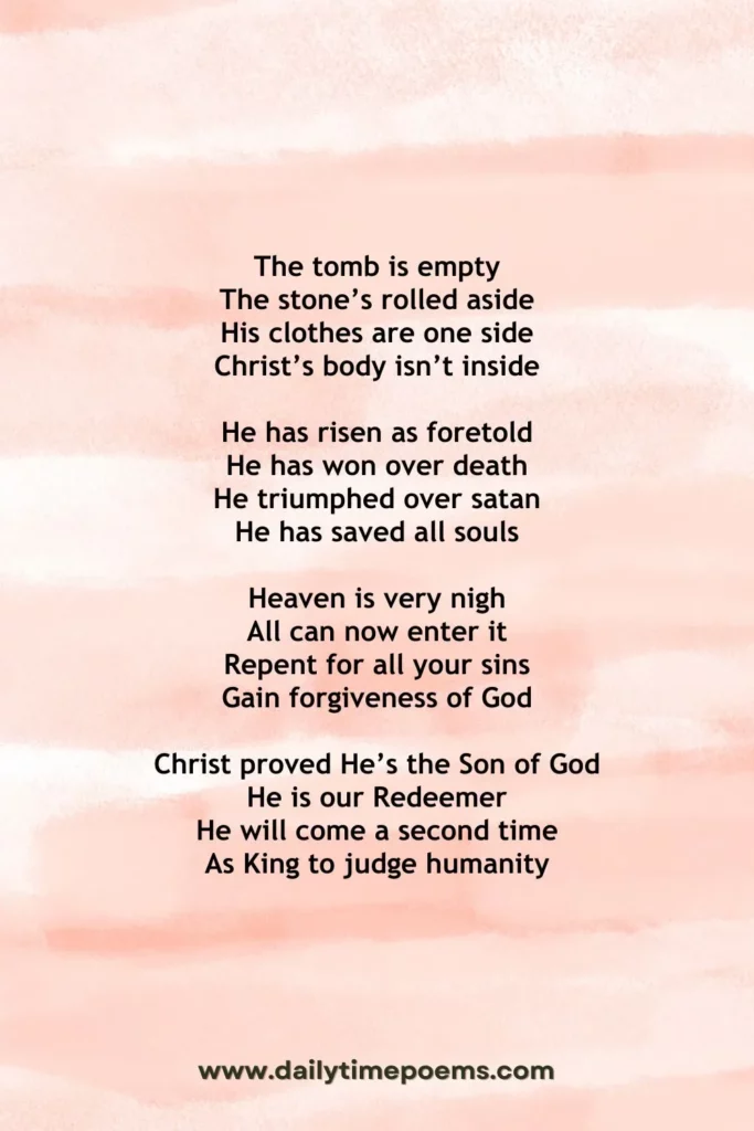 Easter Poems - 13 Poems to Celebrate the Christian Faith