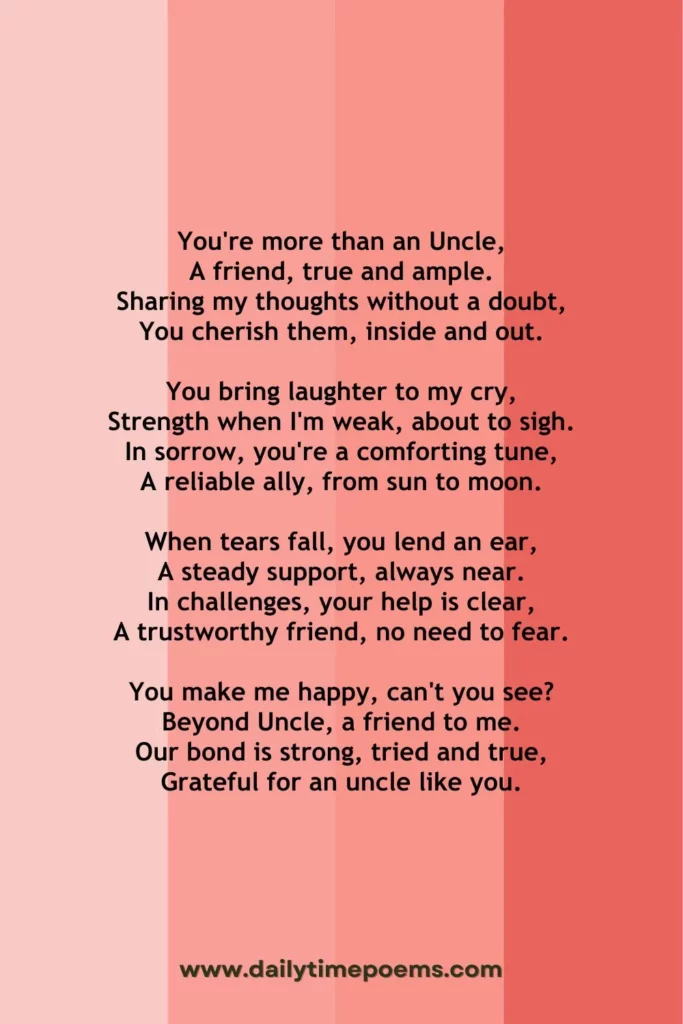 Poems for a Nephew - 10 Poems from Family Members with Love