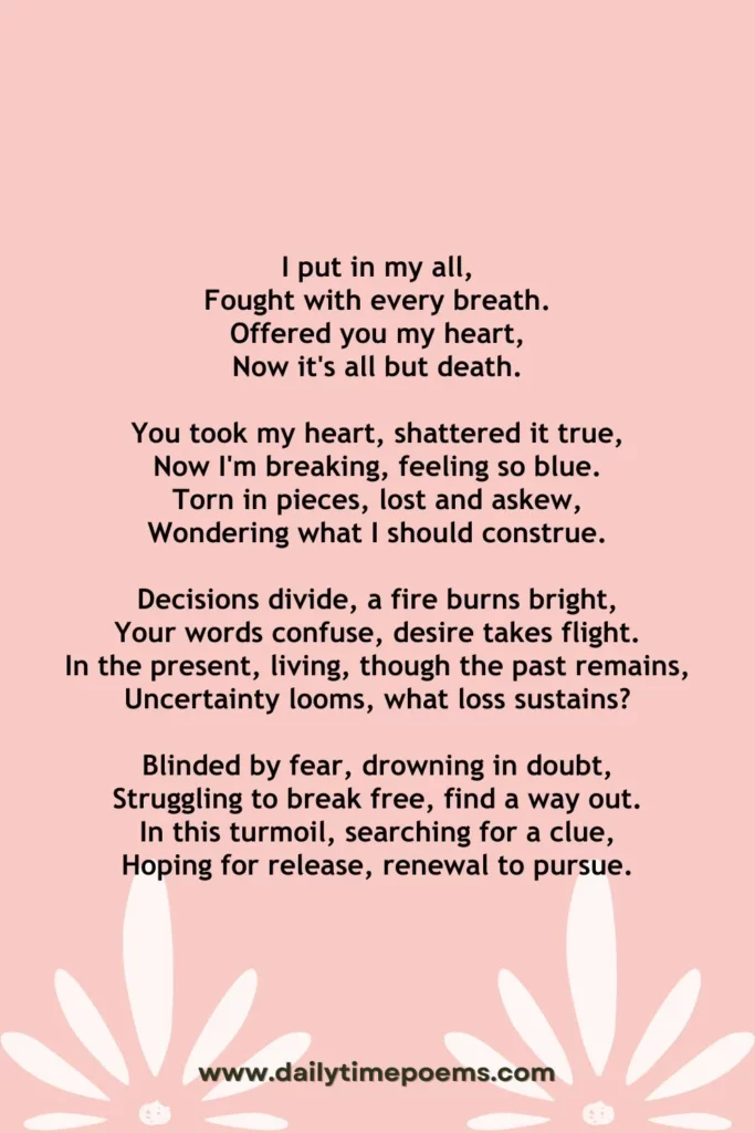 Break Up Poems - 15 Poems that Best Say Goodbye to a Loved One