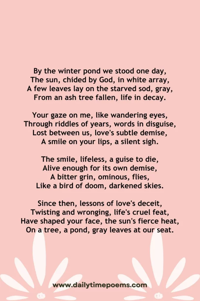 Break Up Poems - 15 Poems that Best Say Goodbye to a Loved One